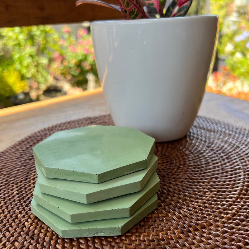 Cement Coasters - Etsy