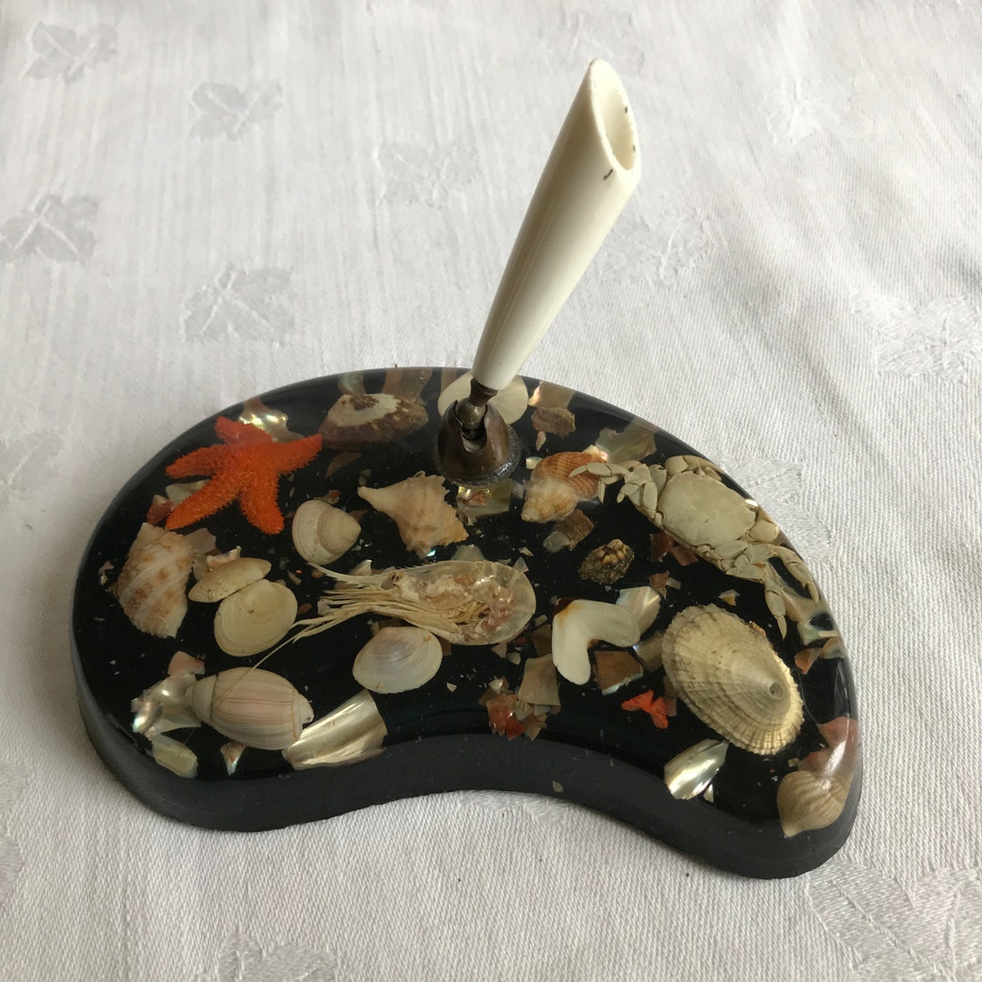 Vintage Lucite Sea Life Pen Holder, 1950's - Etsy