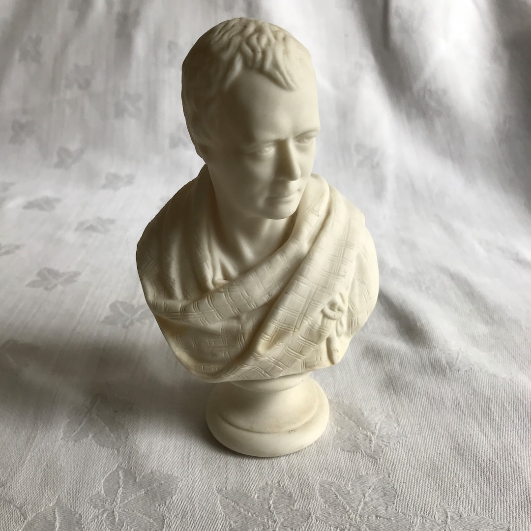 Antique Sir Walter Scott Parian Ware Bust, C.1880 by W.H. Goss - Etsy