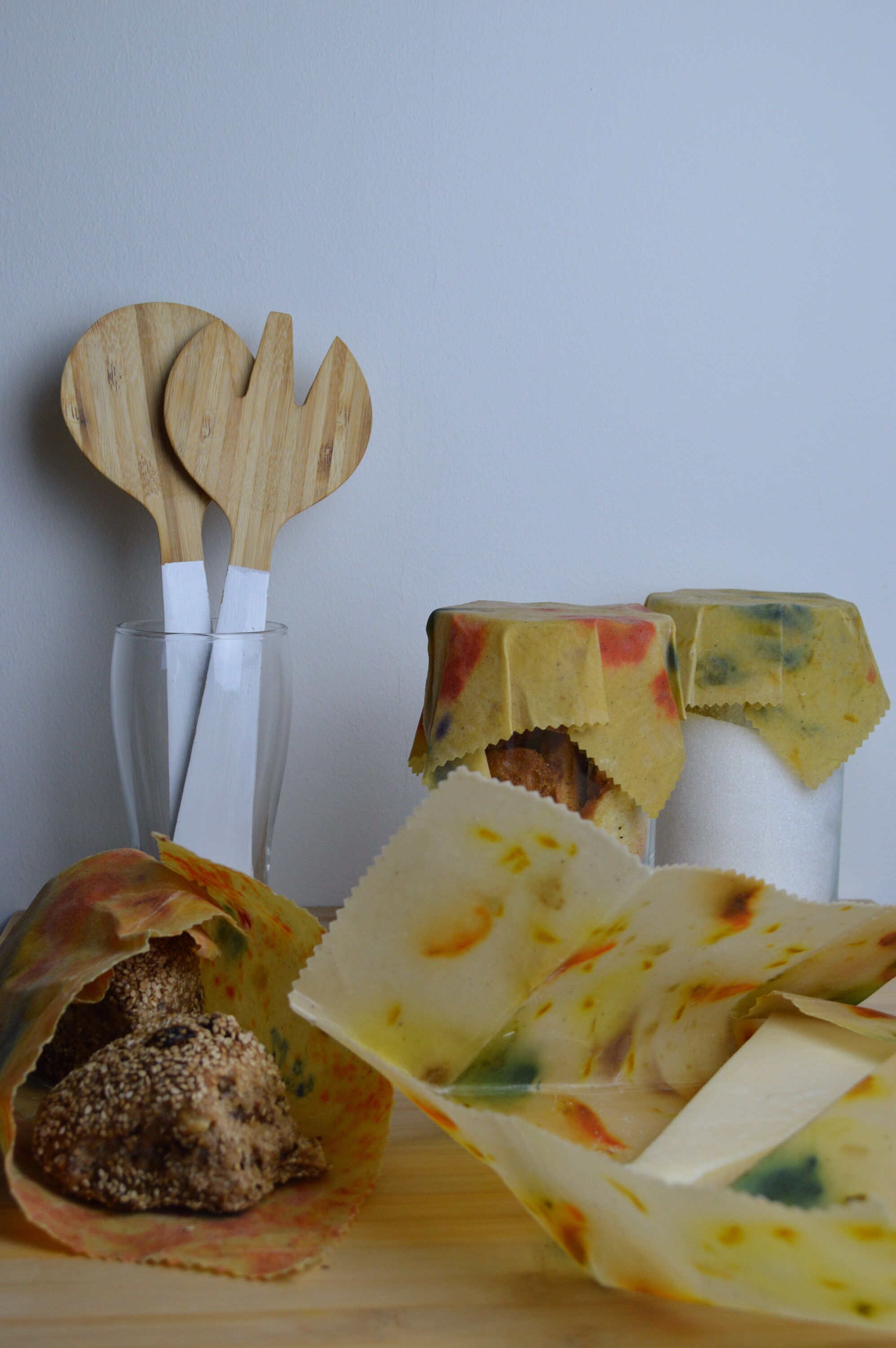 Complete DIY 100% Natural Beeswax Food Wrap Kit - Learn How to Make ...