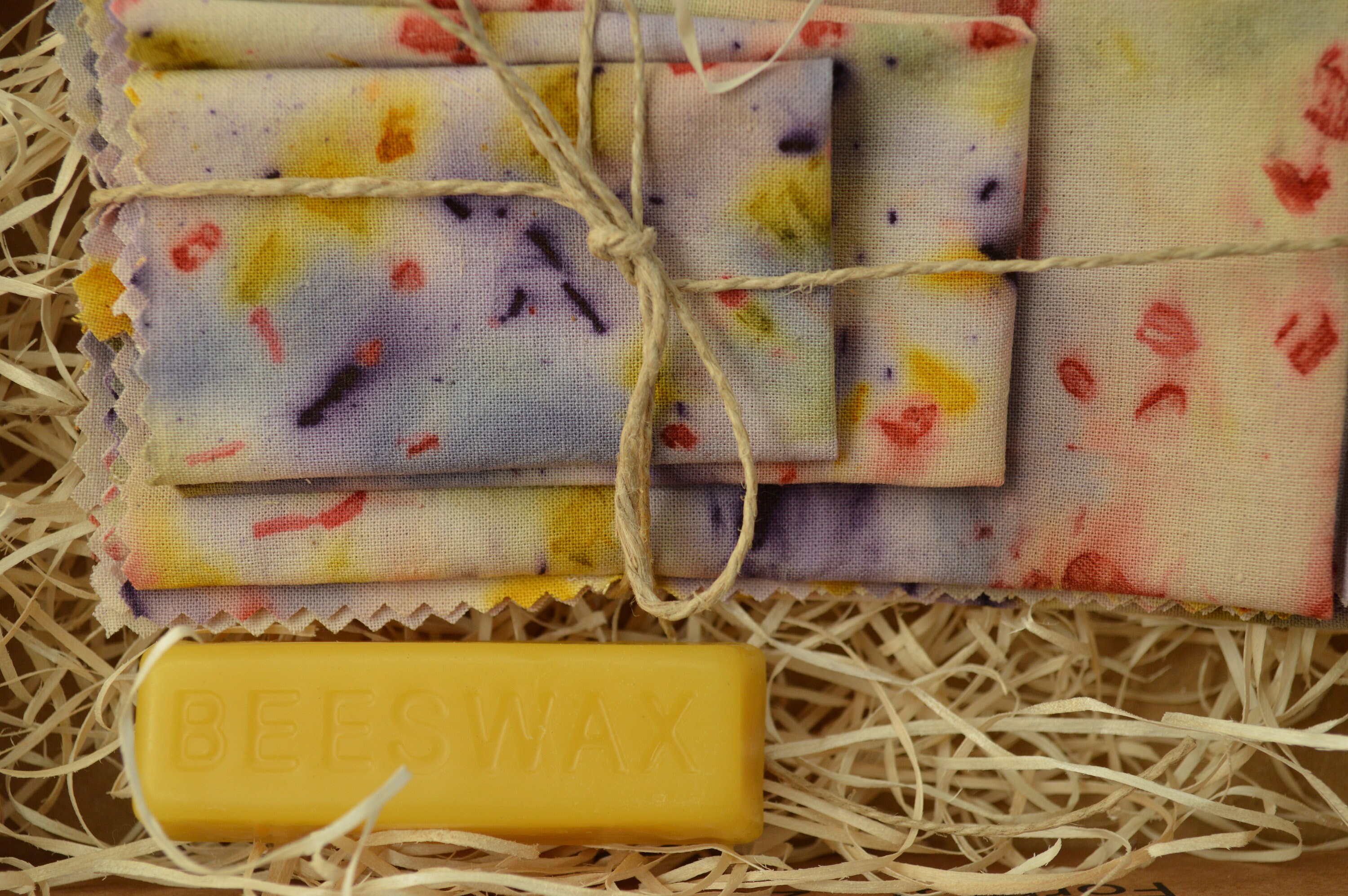Complete DIY 100% Natural Beeswax Food Wrap Kit - Learn How to Make ...