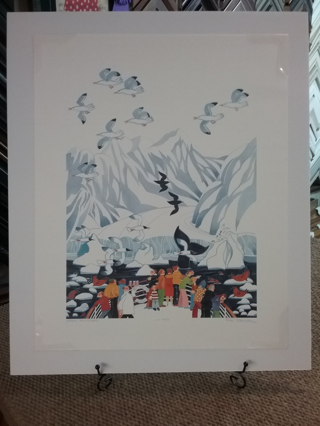 RARE 1991 Rie Munoz Artist Proof Print star - Etsy