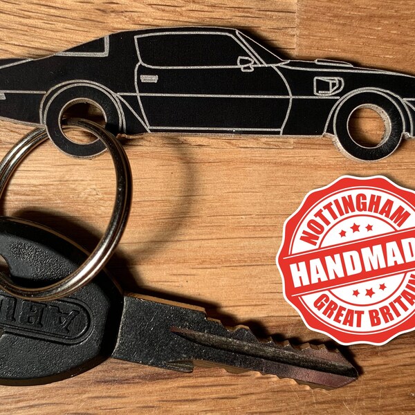 Pontiac Trans Am Keychain - Etsy