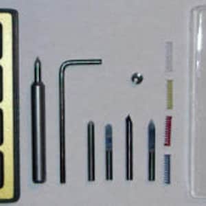 Spring Loaded Power or Drag Engraving Tool Kit including the HQ 120 ...