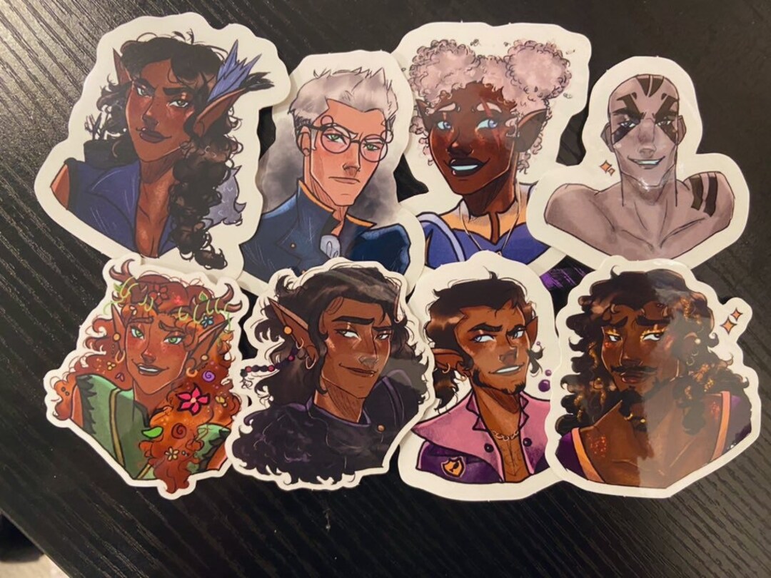 Vox Machina Stickers - Etsy