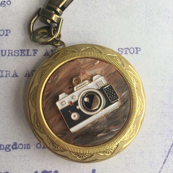 Camera Locket - Etsy