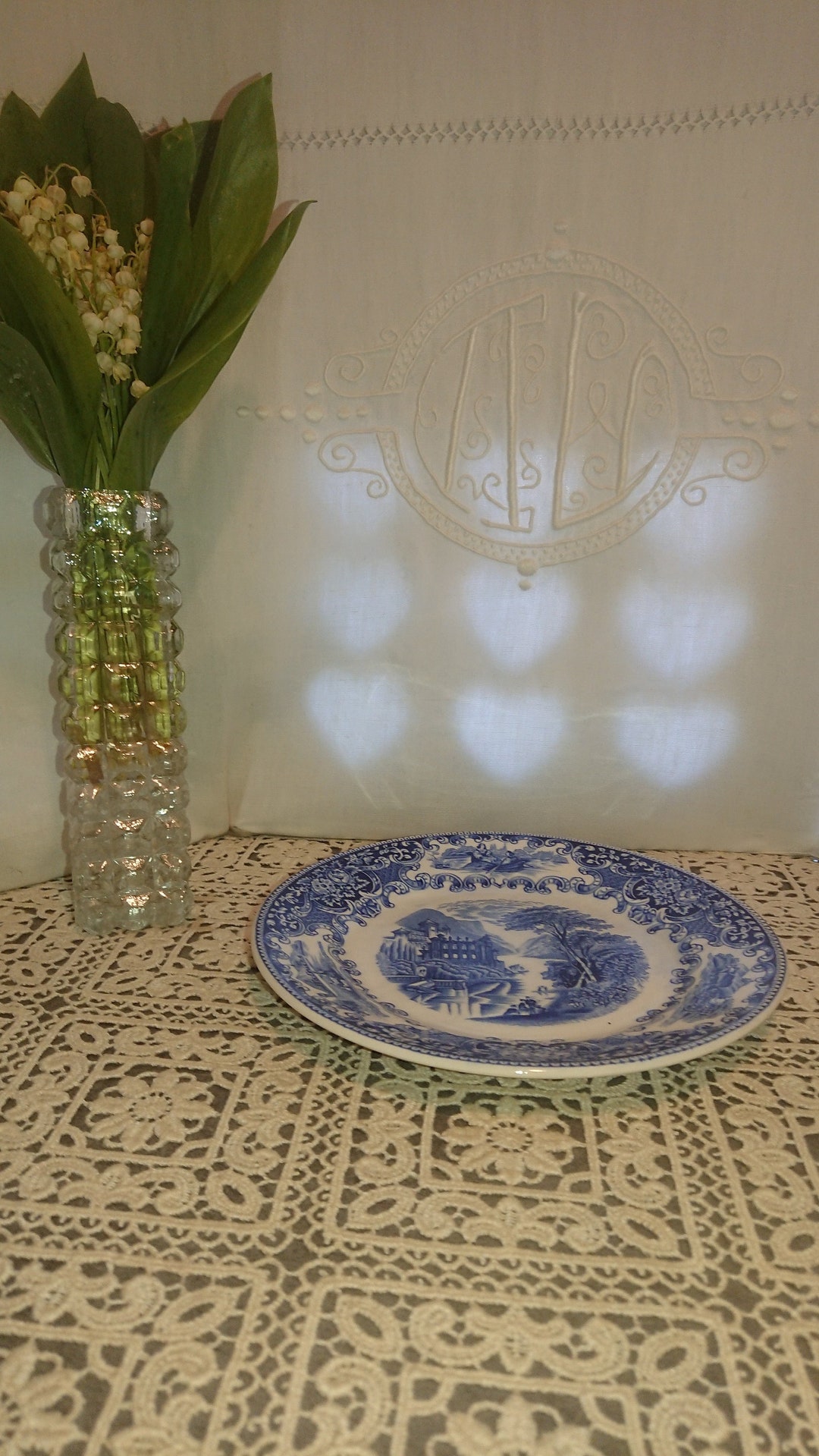 Royal Phoenix Maastricht Plate Old England Earthenware / Vintage ...