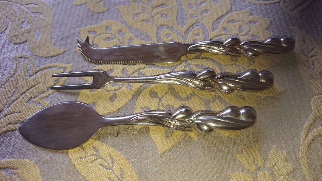SILEA Silver Service Cutlery France 80'S / Tableware / Vintage ...