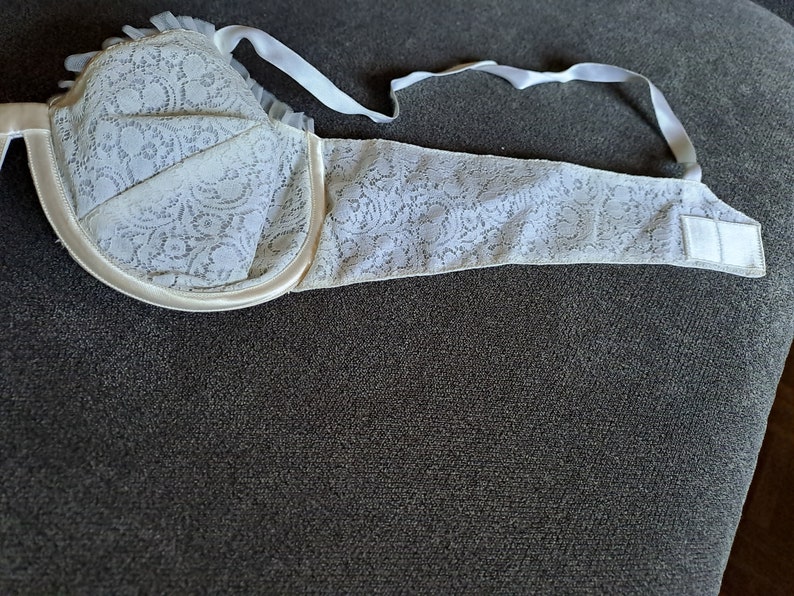 Underwire Bra LOU Lace New White Woman 1940 France / Fine Retro ...