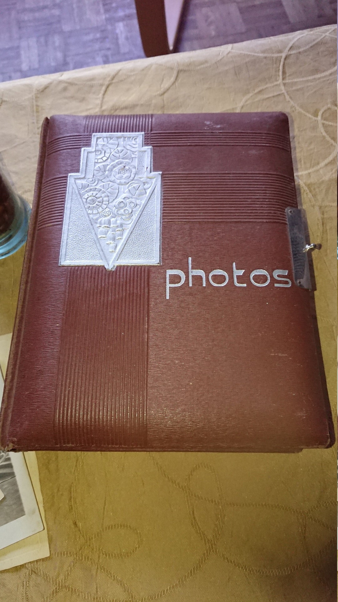 Photo Album Art DECO Nouveau France XIX / Vintage Living Room ...