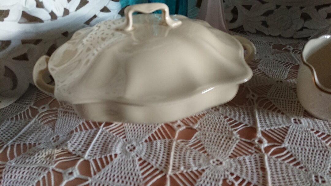 Souptureen JONHSON BROS faîence England XIX / Vajilla / Línea ...