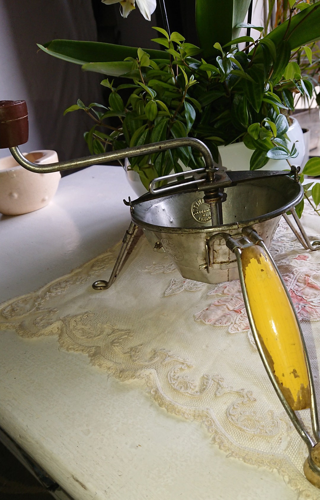 50'S French Aluminum Mill / Tableware Decoration Vintage Retro Vintage ...