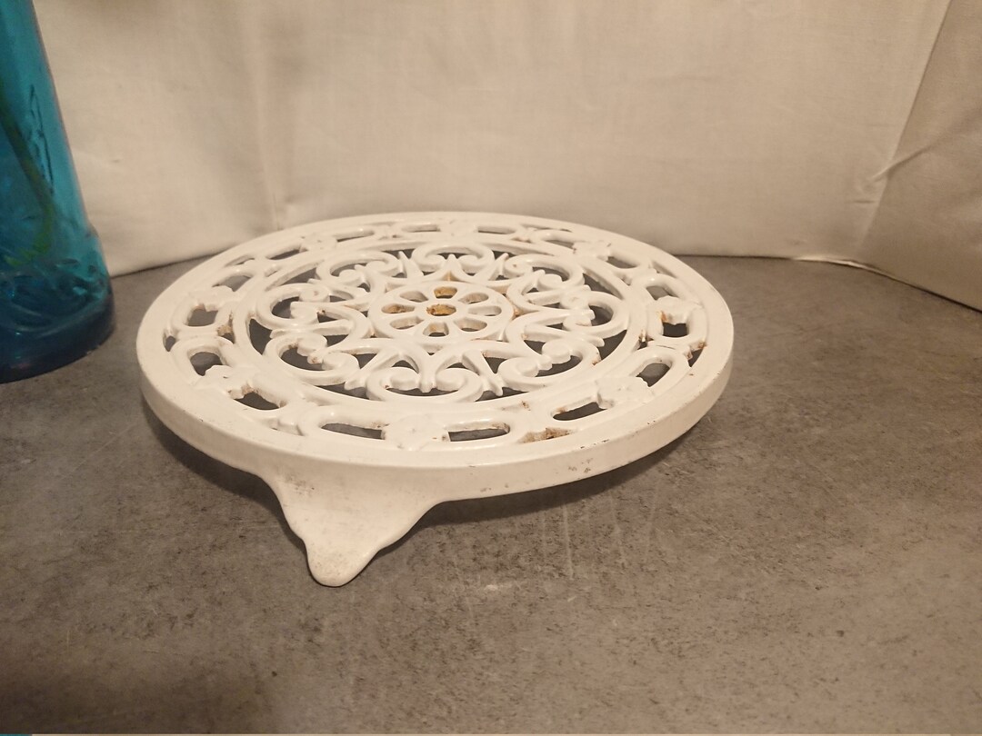 Flat Underside Cast Iron White DECOTEC 1940 / Tableware / Decoration ...