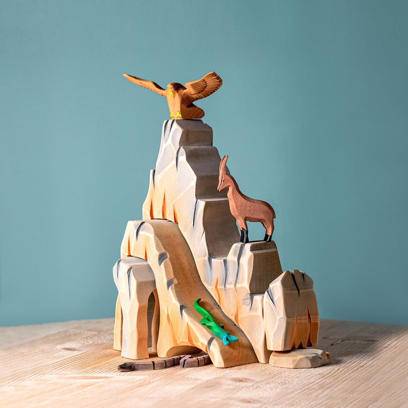 Wood Mountain Toy - Etsy UK