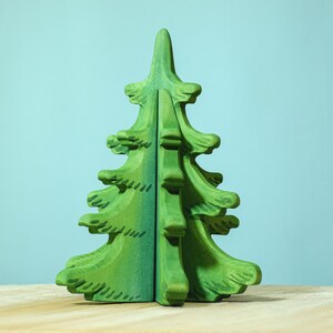 Large Green Sugar Pine | Eco-friendly Waldorf Tree | Handmade Wooden ...