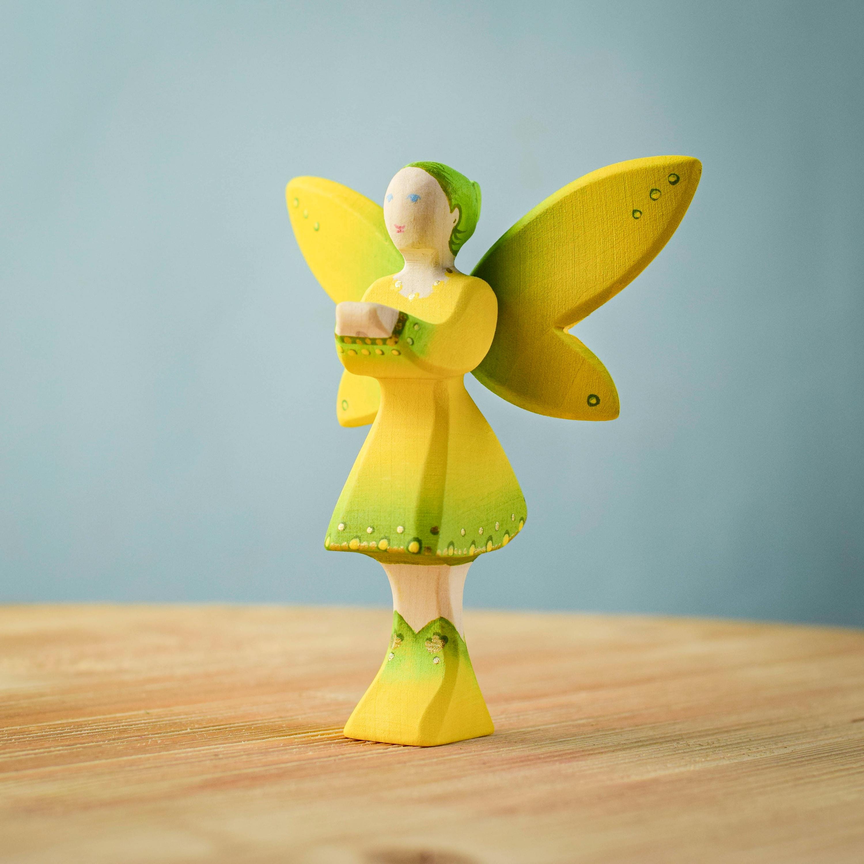 Handmade Woodland Fairies Figurines | Magic Wooden Toys for Imaginative ...