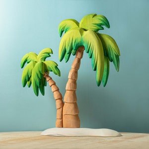 Handmade Palm Tree Wooden Waldorf Toy for Montessori Play - Etsy