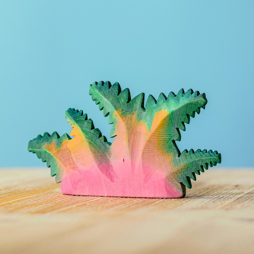 Wooden fern Bush I Waldorf Toy I Big Play Bush I - Etsy