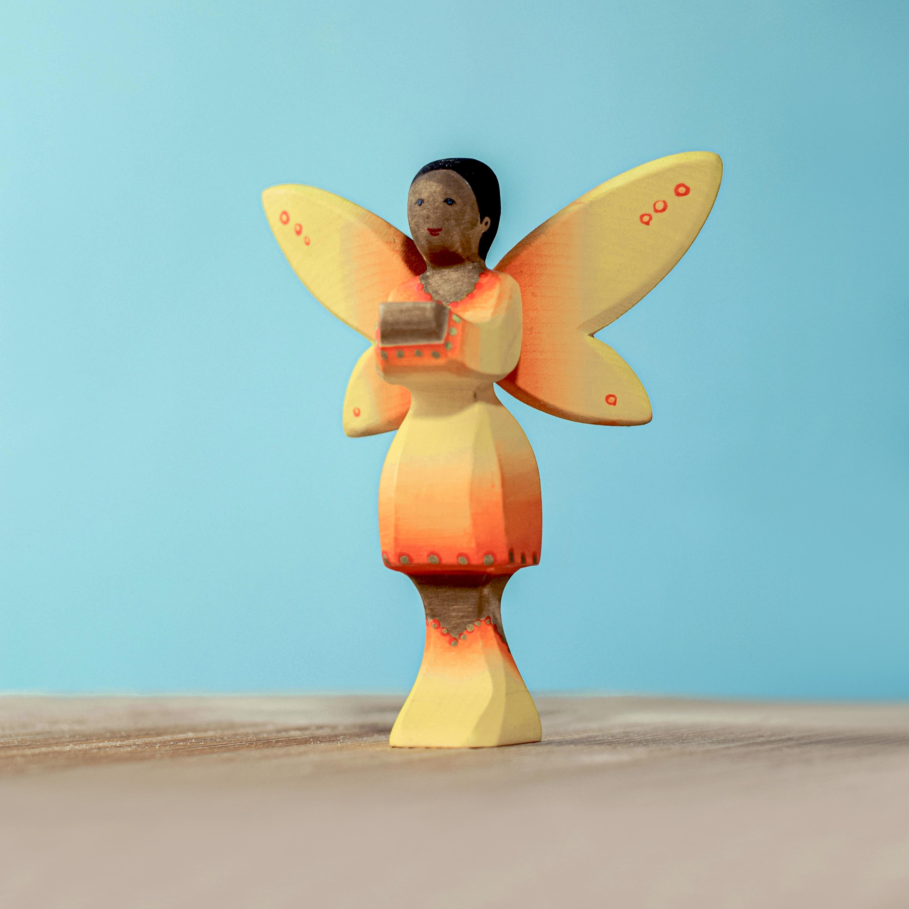 Handmade Woodland Fairies Figurines | Magic Wooden Toys for Imaginative ...