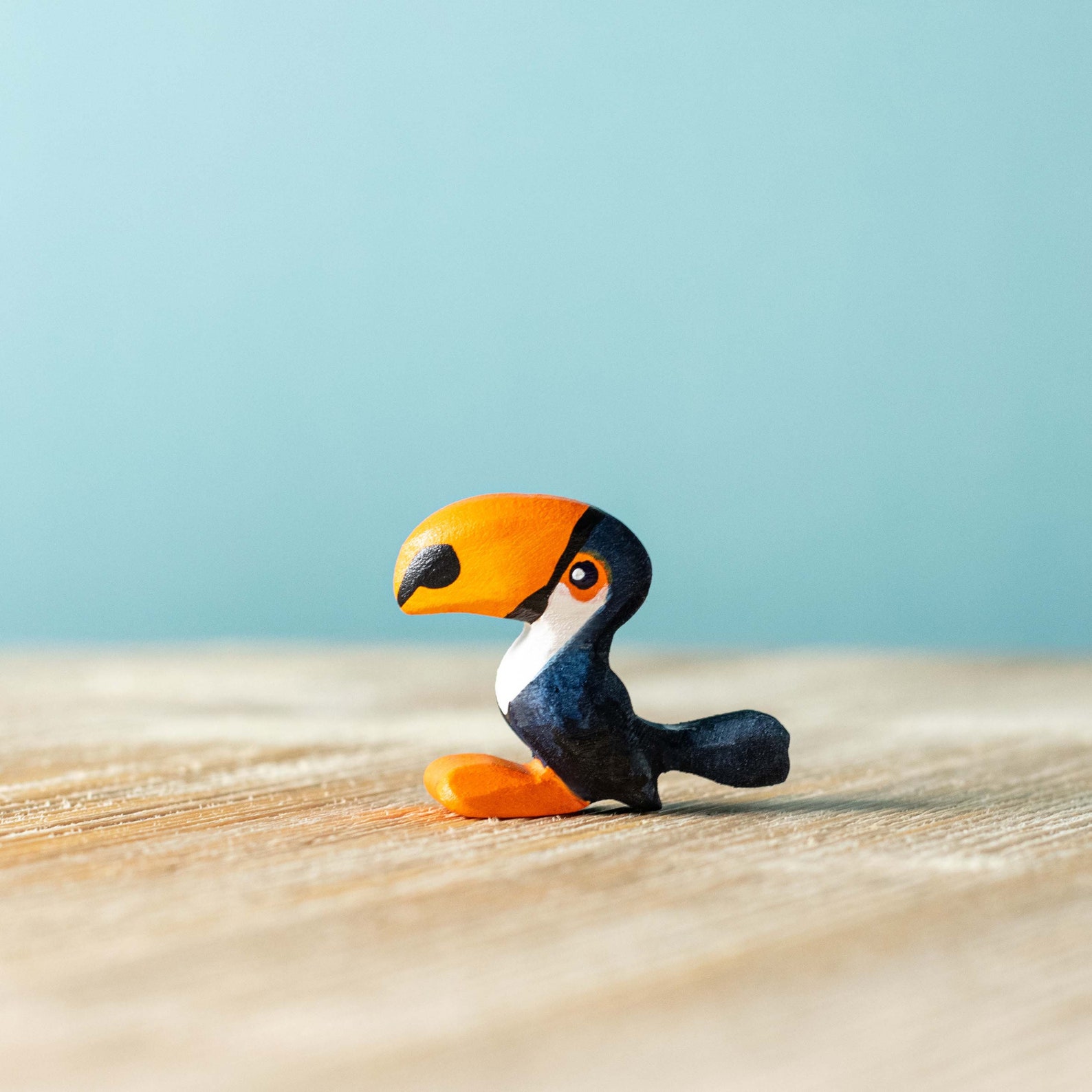 Wooden Toucan Family Wooden Figure Bird toucan - Etsy