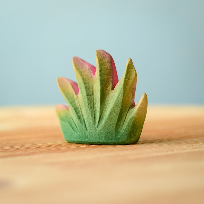 Wooden Bushes Toy Set | Waldorf-inspired Toys | Handmade Organic Wood ...