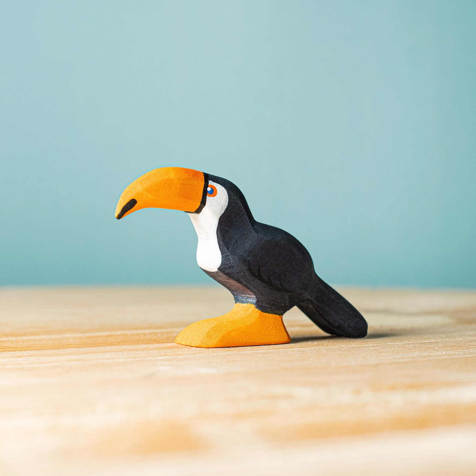 Wooden Toucan Family Wooden Figure Bird toucan - Etsy