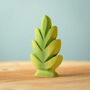 Wooden Bushes Toy Set | Waldorf-inspired Toys | Handmade Organic Wood ...