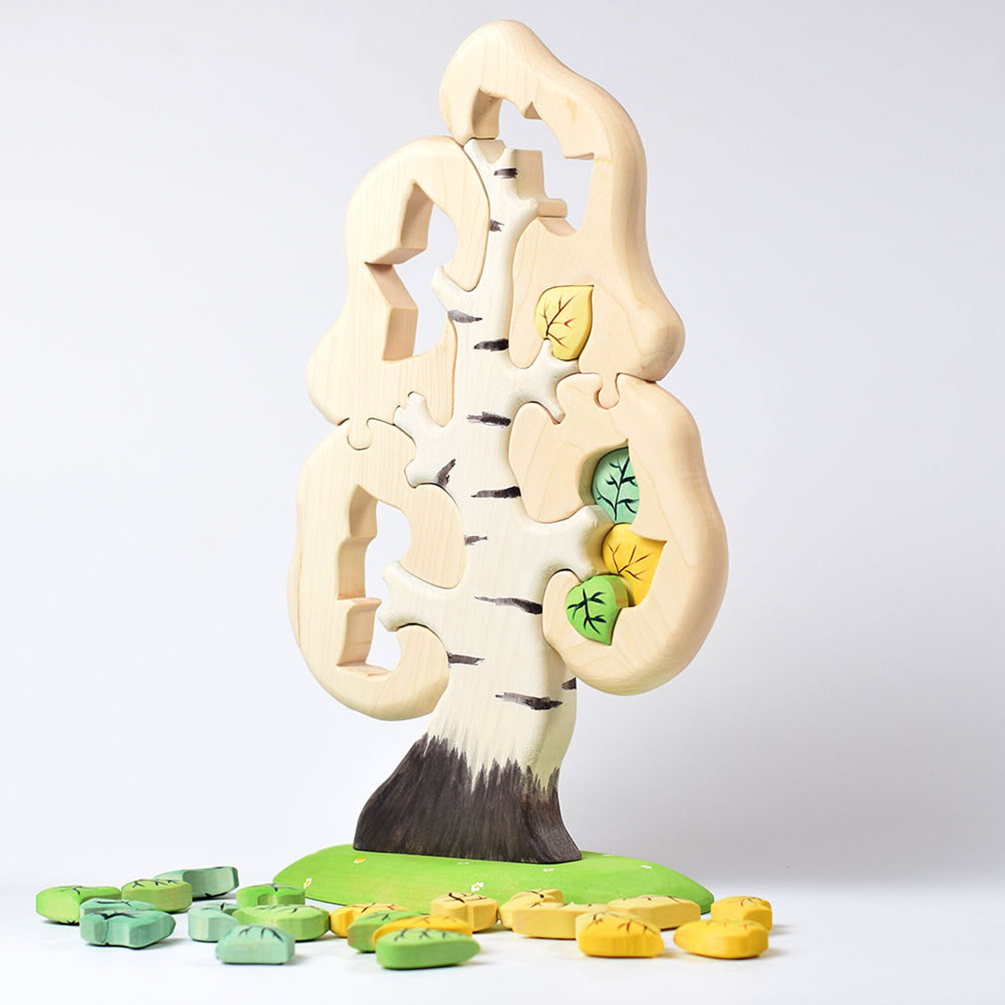 Wooden tree puzzle Prince of the forest Wooden toy | Etsy