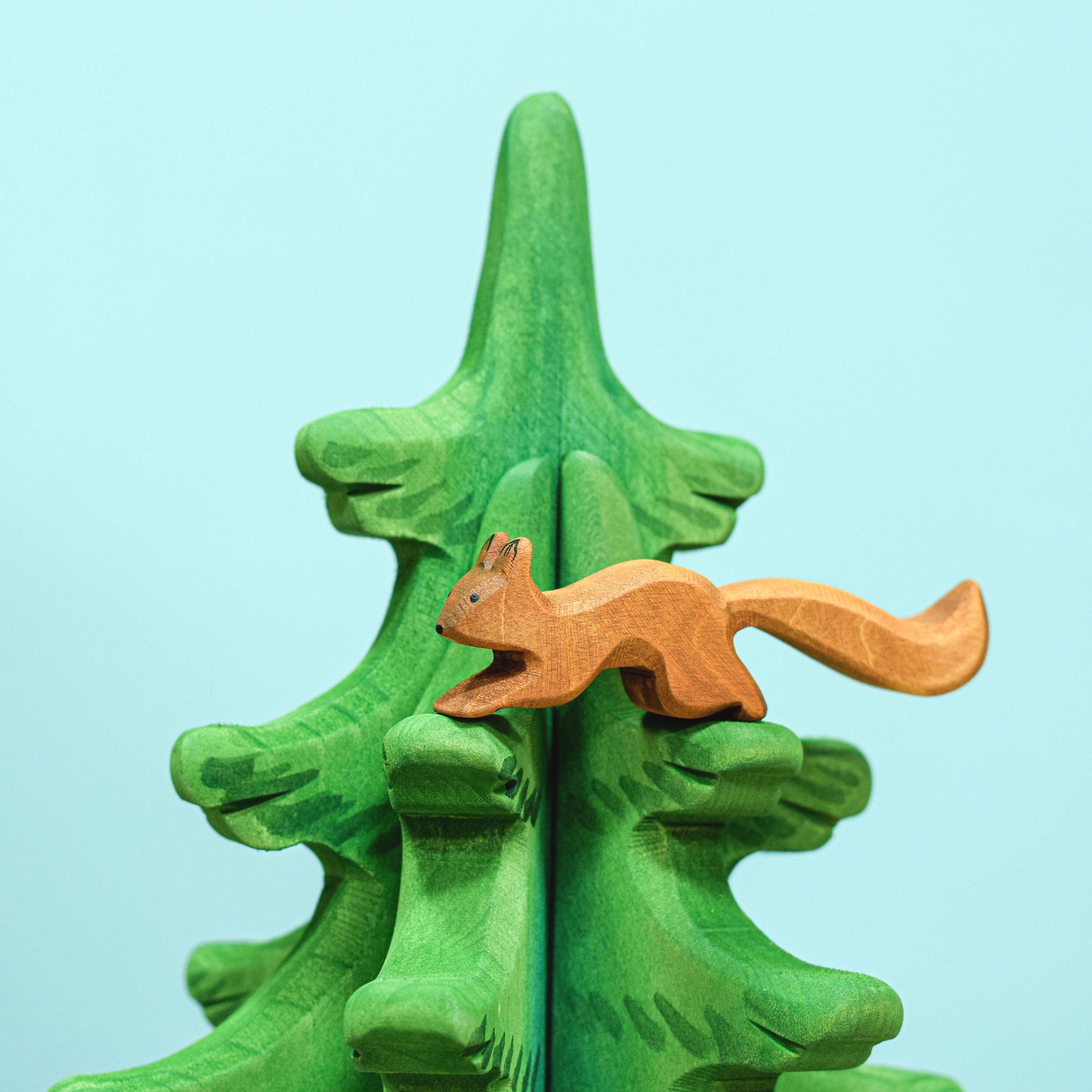 Large Green Sugar Pine | Eco-friendly Waldorf Tree | Handmade Wooden ...