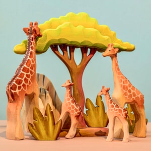 Acacia Tree SET | Montessori & Waldorf Inspired | Organic Wood Made by ...