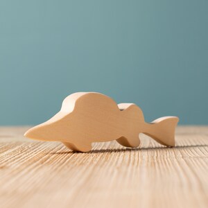 Handmade Wooden Fish Toys for Painting | Eco Waldorf Toy - Etsy