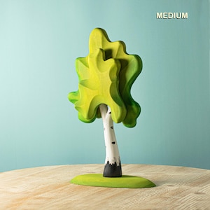 Handmade Birch Tree Waldorf Toy | Montessori Inspired Large Wooden Toys ...