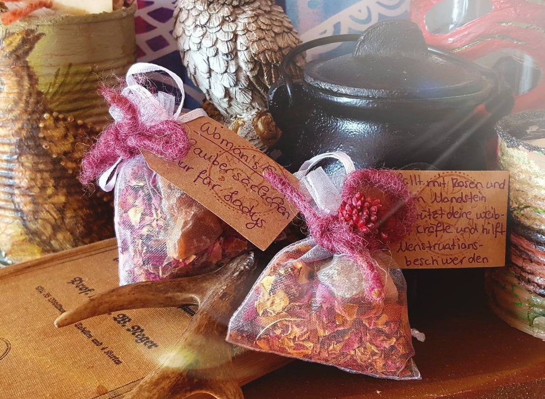 Magic Sachet woman's Energy With Rose Petals - Etsy