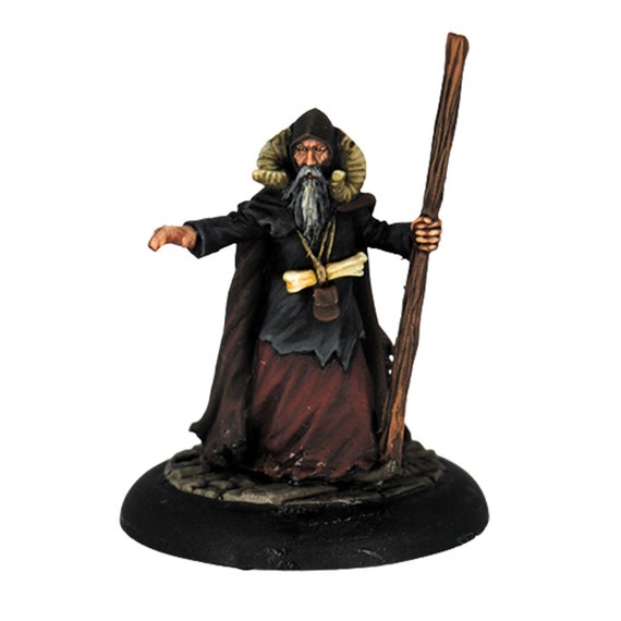 The Sorcerer 28mm Metal Miniature for Dungeon and Dragons | Etsy