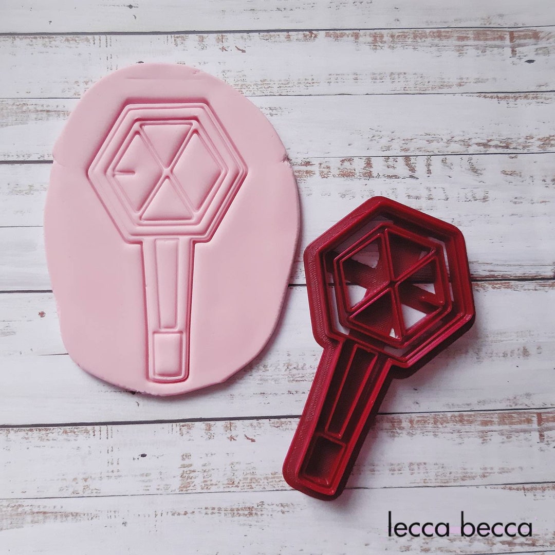 Exo Lightstick Cookie Cutter 11.2 Cm X 6.3 Cm Cutter - Etsy