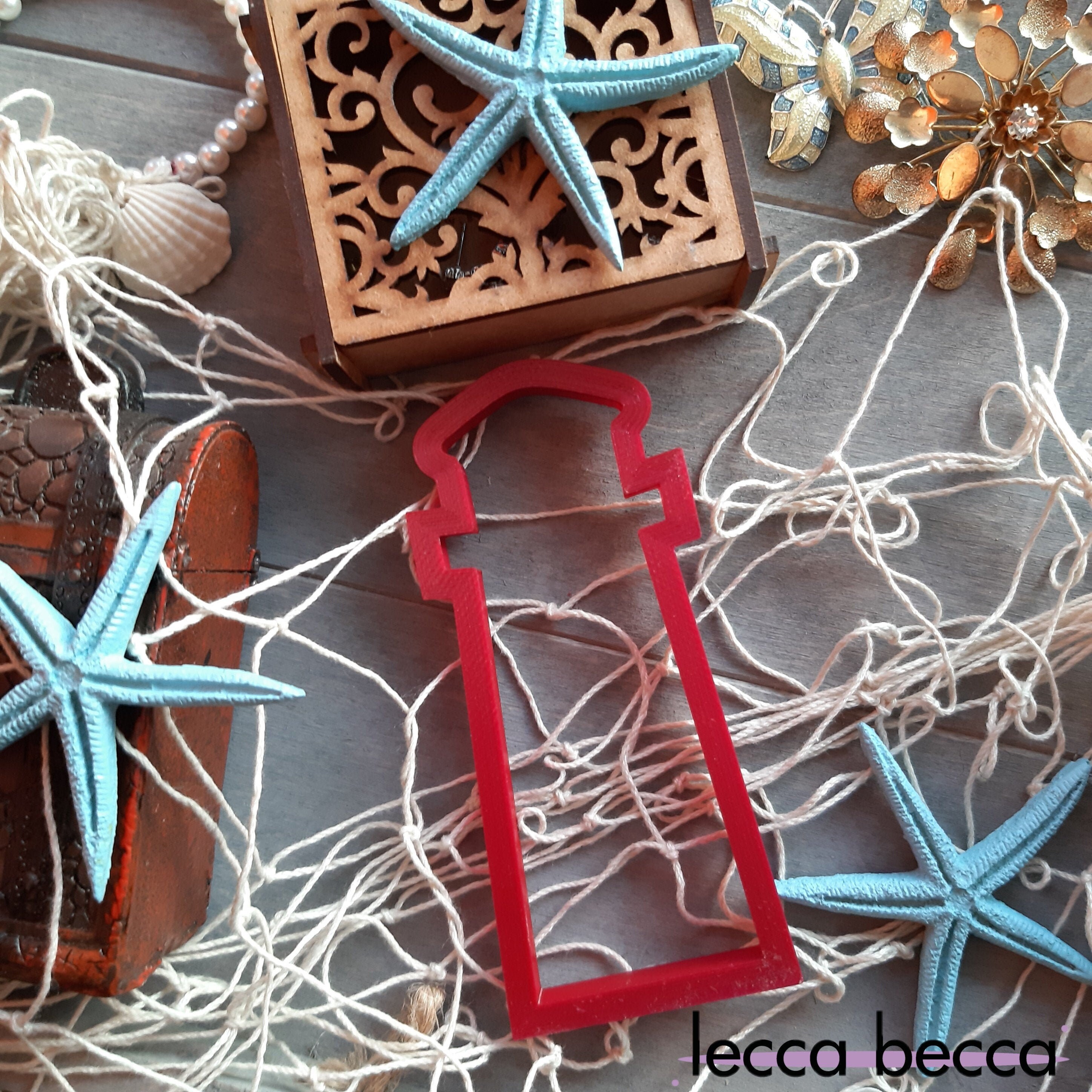 Lighthouse cookie cutter 11.2 x 4.5 cm Lighthouse Cookie | Etsy