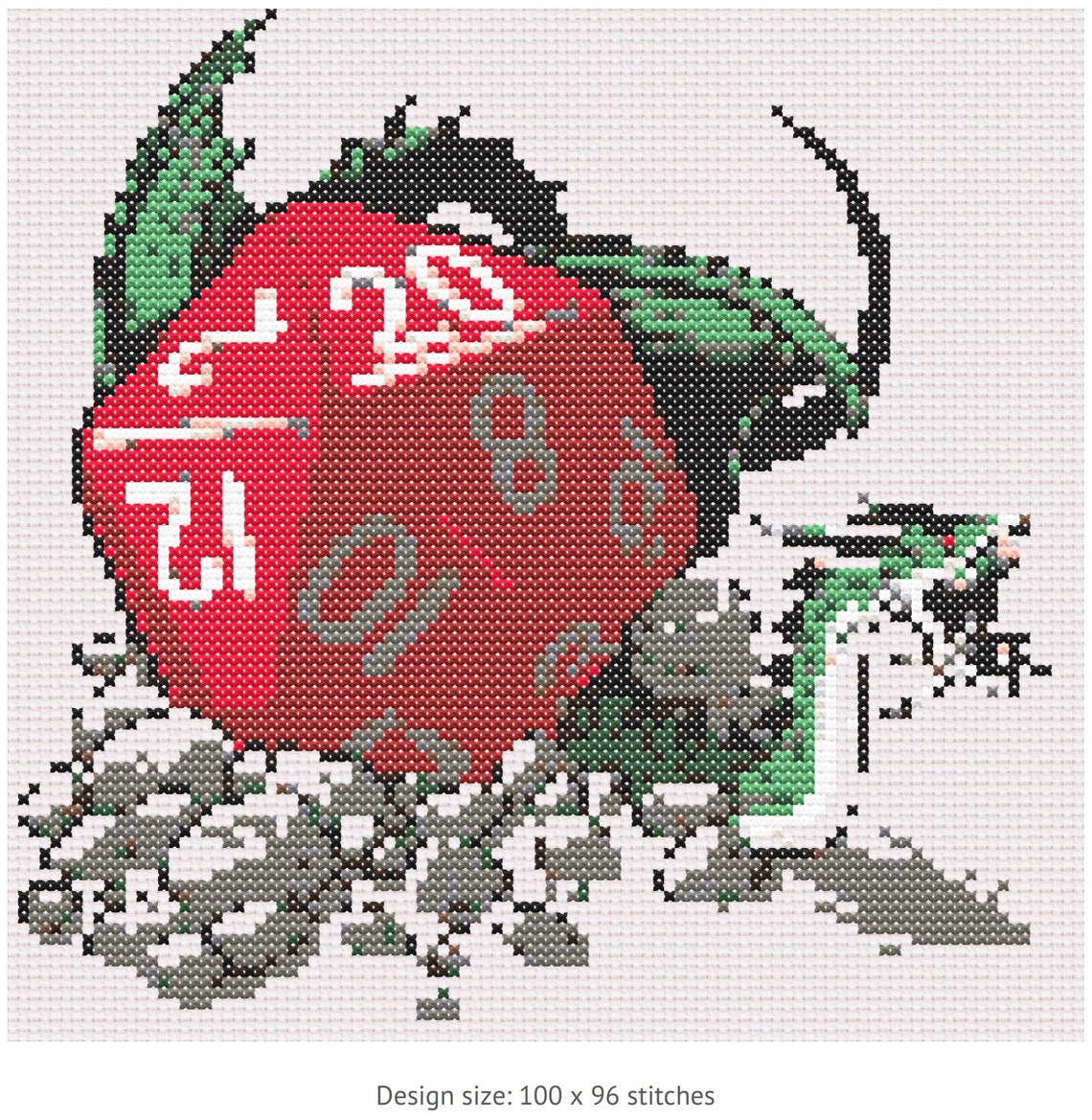 Cross Stitch Pattern Dungeons and Dragons D20 Dnd D&D Dice - Etsy