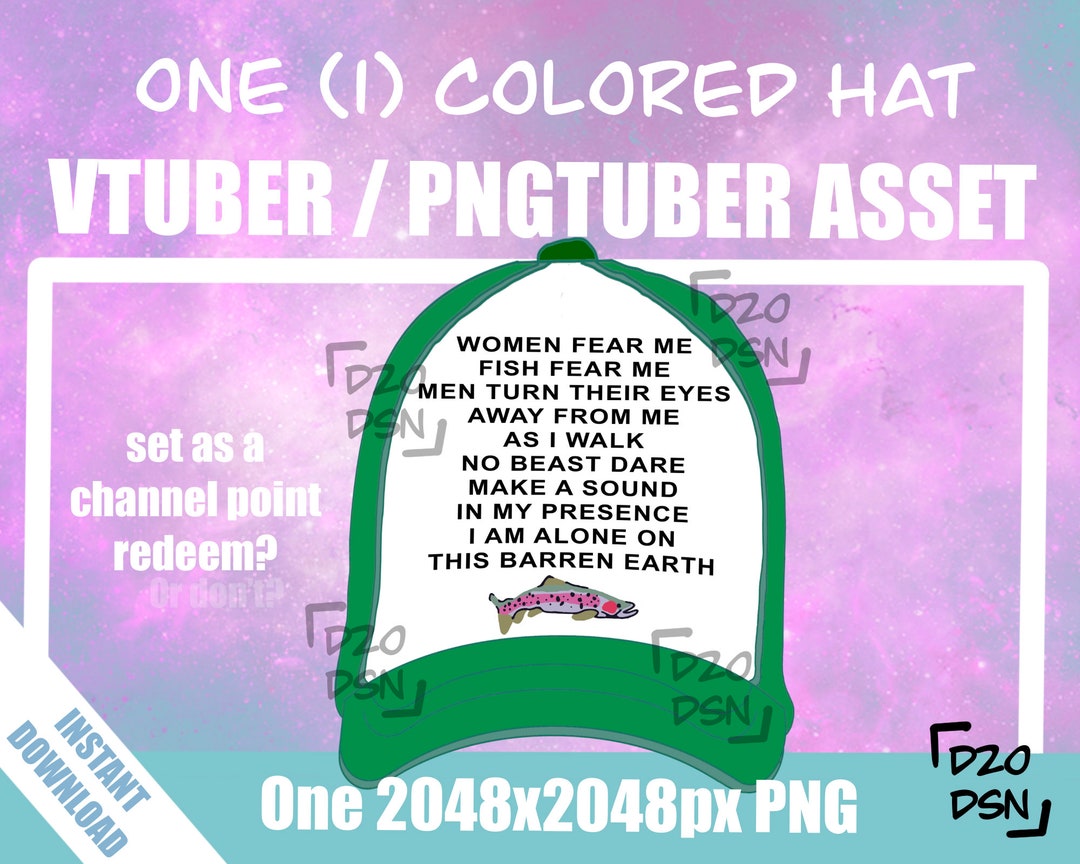 Vtuber Asset Accessory, Hats for Vtubers, Pngtuber Asset Accessory ...