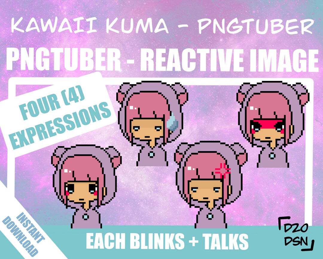 Pngtuber Reactive Image, Twitch Pngtuber, Discord Pngtuber, Veadotube ...