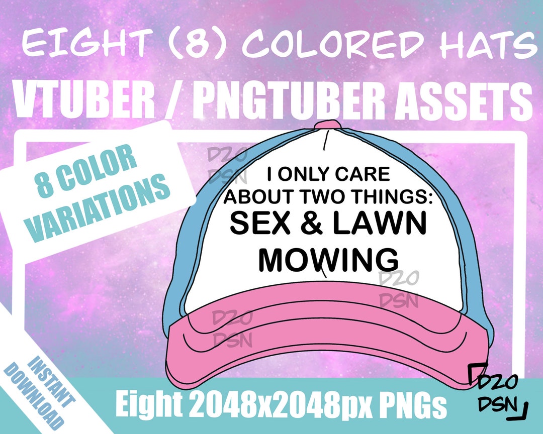 Vtuber Asset Accessory, Hats for Vtubers, Pngtuber Asset Accessory ...