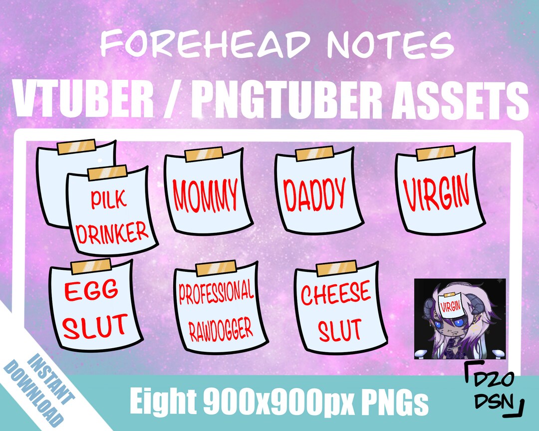 Vtuber Asset for Twitch Channel Points Redeem, Pngtuber Asset for ...