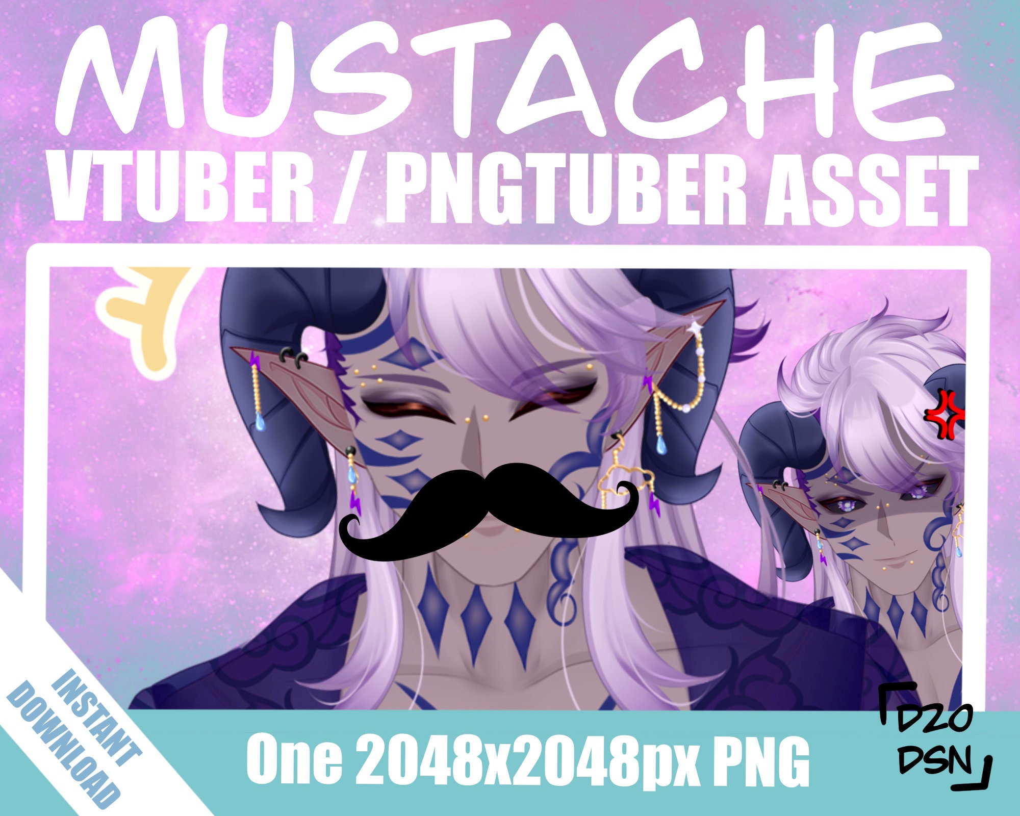 Vtuber Asset for Twitch Channel Points Redeem, Pngtuber Asset for ...