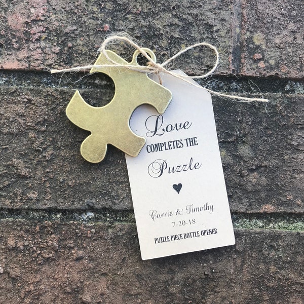 Puzzle Piece Wedding Invitations - Etsy