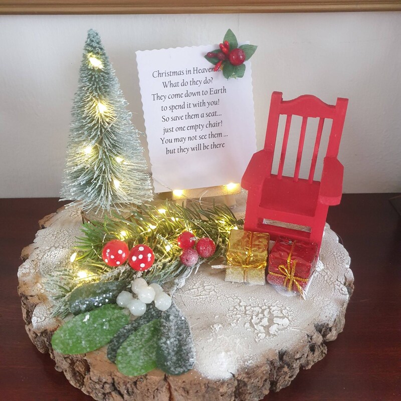 Christmas Chair Poem - Etsy