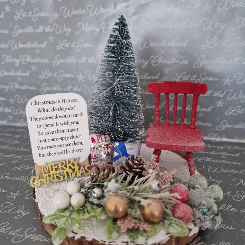 Christmas Chair Poem - Etsy