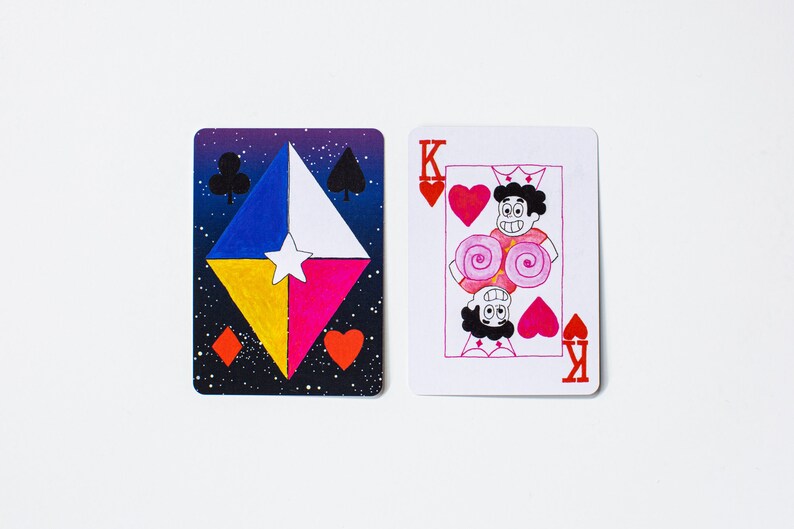 Steven Universe Inspired Playing Cards standard Poker Size - Etsy