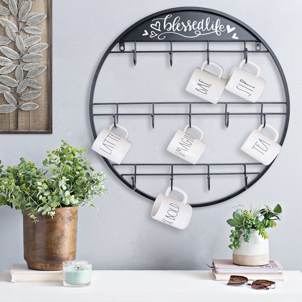 Wall Mug Rack - Etsy