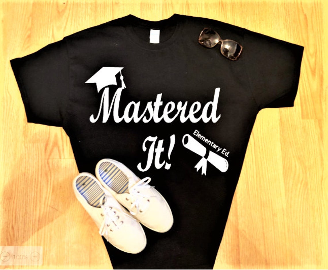 Master Degree T Shirts, Graduation T Shirts, Mastered It, Masters ...