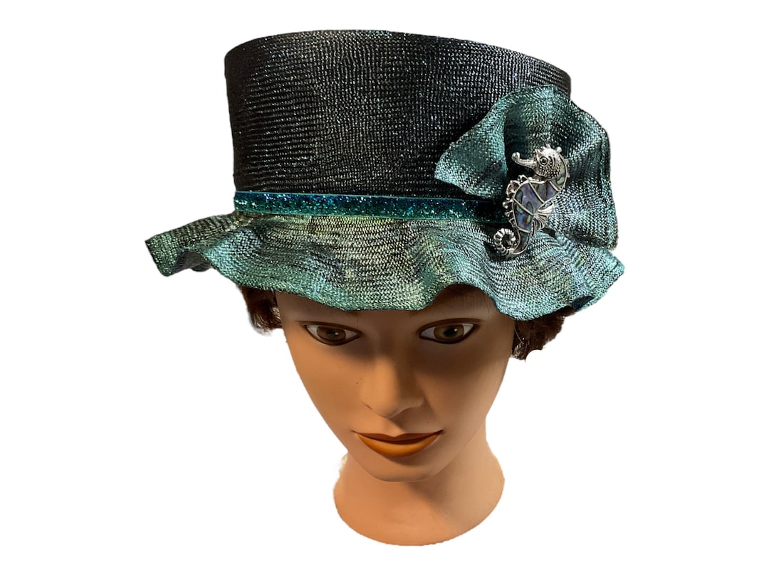 Sparkly Seahorse Sailor Hat - Etsy