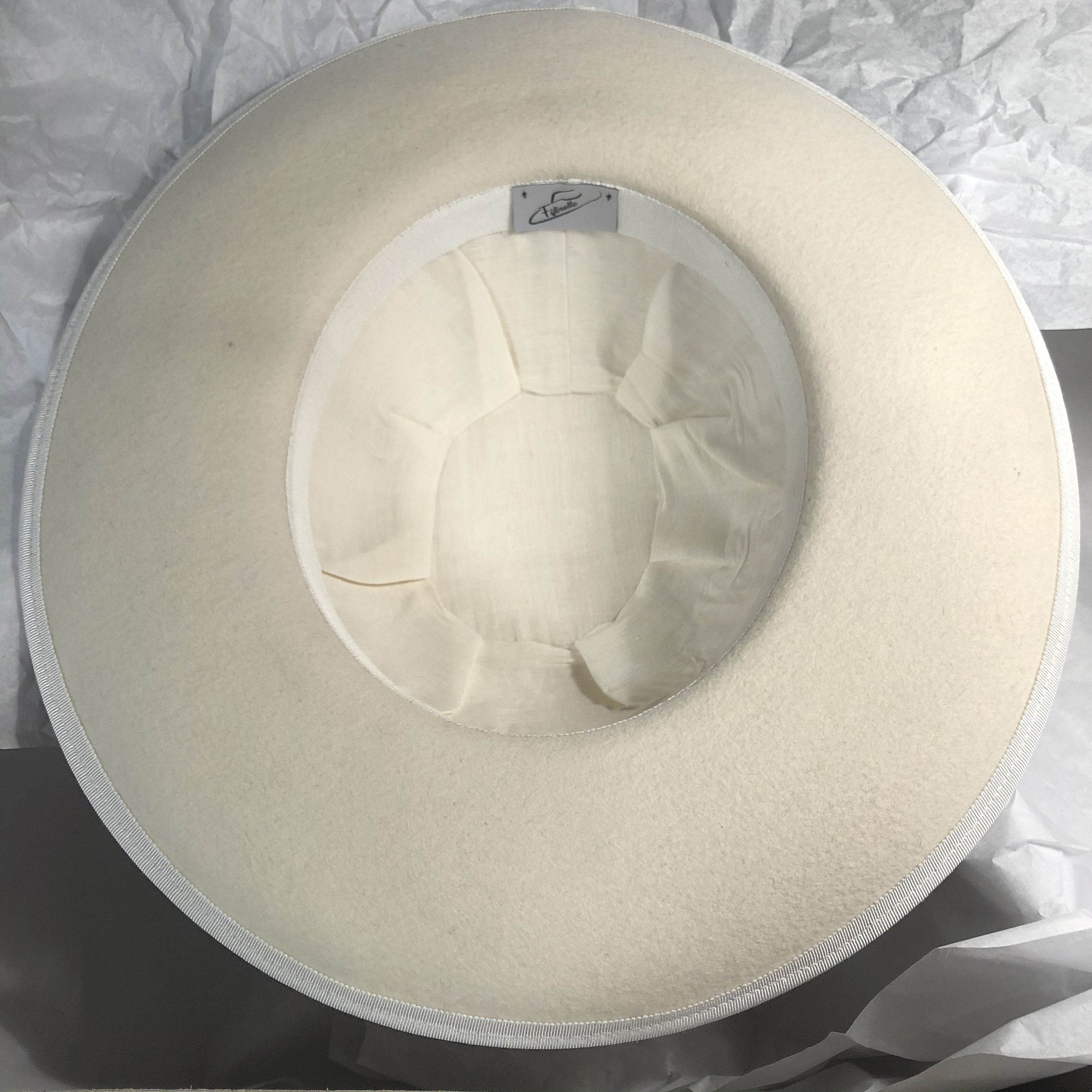 BLACK Wool Felt Saturno or Cappello Romano - Etsy